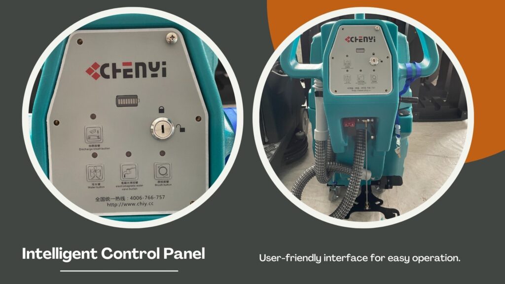 DC510 Walk-Behind Floor Scrubber | Compact Commercial Cleaning Machine