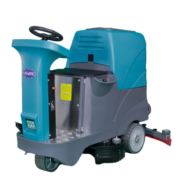 Ride-On Floor Scrubbers | Industrial & Commercial Cleaning Machines